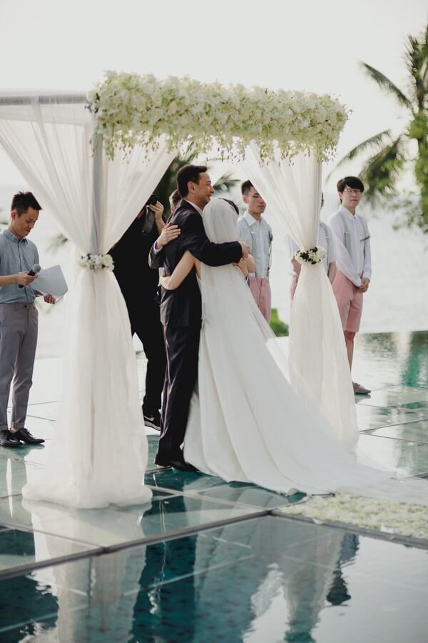 Conrad Resort Koh Samui Wedding of Stacey & Kane