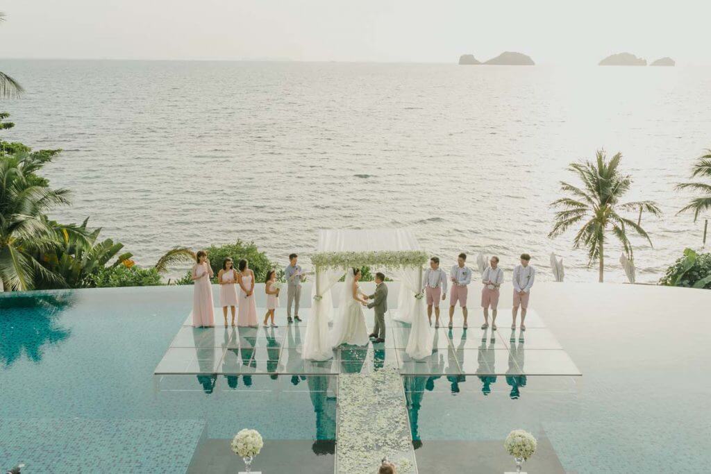 Conrad Resort Koh Samui Wedding of Stacey & Kane